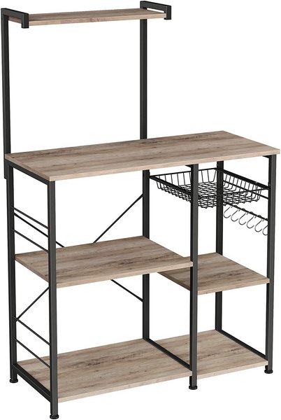 Scaffale Mobile da Cucina per Elettrodomestici Stile Industriale con ...
